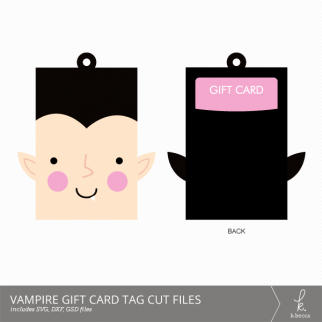Free Printable Halloween Tags for Treat Bags + Gift Card Holder Tags
